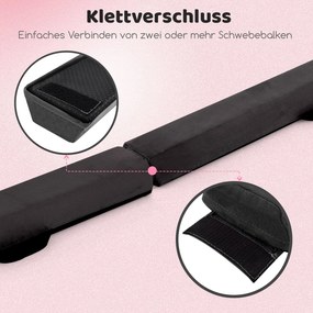 Costway Kladina gymnastická kladina 210 cm skládací gymnastická