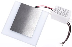 Schodišťové LED svítidlo Capri, 1x LED 0,6w, 6500k, s