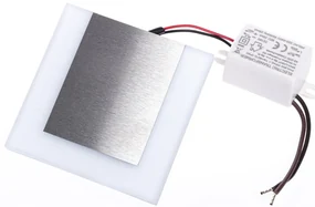 Schodišťové LED svítidlo Capri, 1x LED 0,6w, 6500k, s