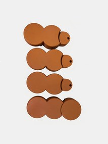 Sinsay - Zahradní plotky 5 pack - hnědá