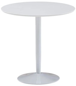 Bruxxi Jídelní stůl Caffe, 75 cm, bílá