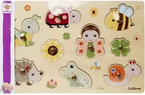 EICHHORN Vkládací puzzle Zvířátka / Dřevo / 9 dílků / od 2 let