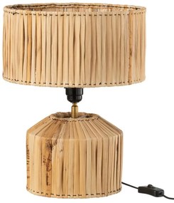 OnaDnes -20% Bambusová stolní lampa J-Line Labana 30,5 cm