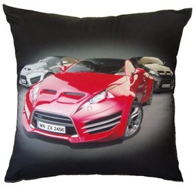 DADKA Fotopolštářek Sportovní auta 40x40 cm