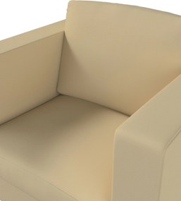 Potah na křesko IKEA Karlanda, krátký barva béžová