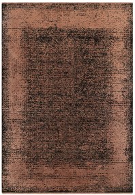 Tribeca Design Kusový koberec Trigger Terracotta Black Rozměry: 120x170 cm