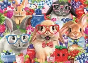 Ravensburger Puzzle: Zajíčci a lesní ovoce / 35 dílků / od 3 let