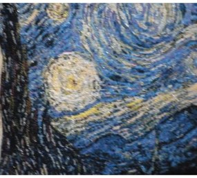Gobelínový povlak na polštář  - STARRY NIGHT by Vincent van Gogh