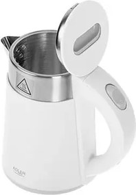 Adler AD 1372w bílá / Rychlovarná konvice / 800W / 0.6 L