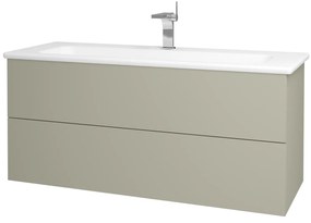 Dřevojas Koupelnová skříň VARIANTE SZZ2 120 (umyvadlo Euphoria) Varianta: N03 Graphite / N03 Graphite