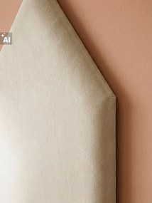 Sinsay - Čalouněný panel s trojúhelníkovým zakončením - béžová