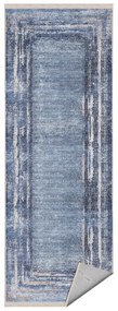 Modrý koberec běhoun 80x200 cm – Mila Home