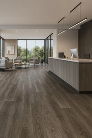 Beaulieu International Group, PVC podlaha - lino Master X Premium 3804, na míru, šíře 2m,4m, šedá, bez podkladu, chodba / předsíň