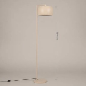 Stojací designová lampa Pallas Bond Taupe