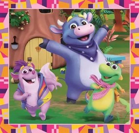 CLEMENTONI Puzzle Dora průzkumnice / 3x48 dílků / od 5 let