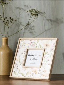 Sinsay - Rámeček na fotografie s květinami - béžová