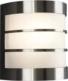 Philips Calgary 60W nerez / Venkovní nástěnné svítidlo / E27 / IP44 /