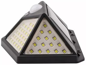 Verk Group Solární lampa 100 led se soumrakovým senzorem pohybu