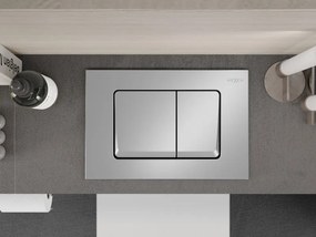 Mexen FENIX 10 - splachovací tlačítko pro Mexen modul FENIX XS, chrom matný, 601002
