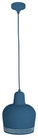 Modré závěsné svítidlo SULION Isa, výška 150 cm