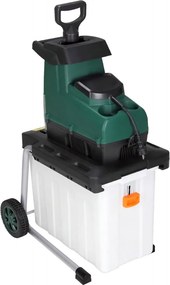 Zahradní štěpkovač/drtič CHIP s 50l sběrnou nádobou, 3100W černá/zelená Gardebruk