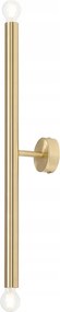 Nástěnné svítidlo Tubo 2 Brass S 1072D40_S Aldex