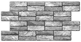 TP10019926 PVC obkladové 3D panely GRACE Kamenná zeď šedá světlá