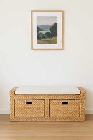 Lavice LORANTE, vodní hyacint, šířka 100 cm, natur