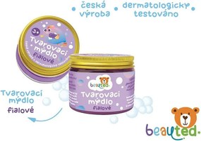 Tvarovací mýdlo fialové v uzavíratelné dóze