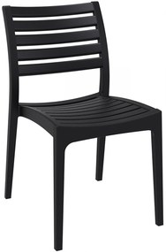 Stohovatelná židle DS184303 - Černá