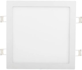 LEDSVITI Bílý vestavný LED panel 300 x 300mm 25W denní bílá
