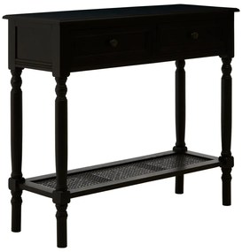 Černý konzolový stolek 33x91 cm Heritage – Premier Housewares