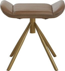 Šedá kožená podnožka Buffalo – Premier Housewares