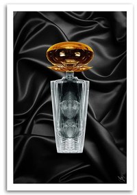Gario Obraz na plátně Elegantní flakon na parfém - Rubiant Rozměry: 40 x 60 cm