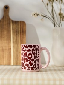 Sinsay - Keramický hrnek s leopardím vzorem - vícebarevná