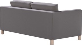 Potah na pohovku IKEA  Karlanda rozkládací, krátký barva hnědá látka sametová