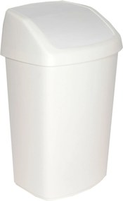 CURVER SWING BIN 50L Odpadkový koš 40,6 x 34 x 66,8 cm bílý 03987-026