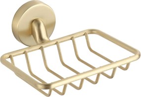 Mexen Remo, drátěná mýdlenka, zlatá matná, 7050751-55