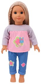 Šatičky pro panenky Baby Born a American girl (43 cm) Varianta: B1081 kalhoty+tričko