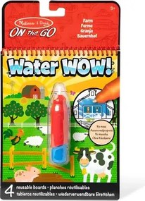SPIN MASTER Melissa  Doug Water WOW! Farma / Vodou vybarvovací sešit /