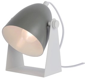 Lucide 45564/01/36 stolní lampa Chago, šedá, E14, 20cm