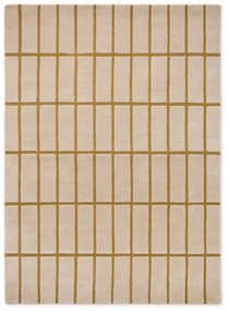 Designový vlněný koberec Marimekko Tiliskivi béžový Brink & Campman 140 x 200