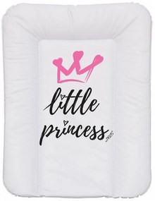 Přebalovací podložka, měkká, Little Princess, 70 x 50 cm, bílá, NELLYS