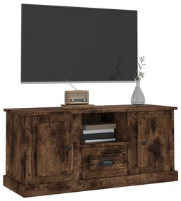 TV skříňka kouřový dub 100 x 35,5 x 45 cm kompozitní dřevo