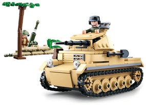 Sluban WWII M38-B0691 Německý tank Panzer II