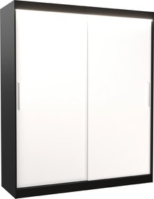 ADRK Furniture Posuvná skříň s LED osvětlením LINCOLN 180 ADRK-SW-LIN-BW-180