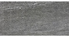 Rako Quarzit DARSE738 dlažba reliéfní 29,8x59,8 tmavě šedá rekt. 1,1 m2