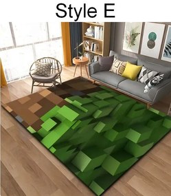 Kobereček/předložka s motivem Minecraft - 160x200 cm Motiv: Style E