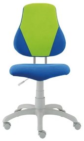 Dětská rostoucí židle Fuxo V-Line modrá/zelená - 3D6673