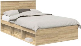 Rám postele s čelo Sonoma 120 x 190 cm Kompozitní dřevo 3407897